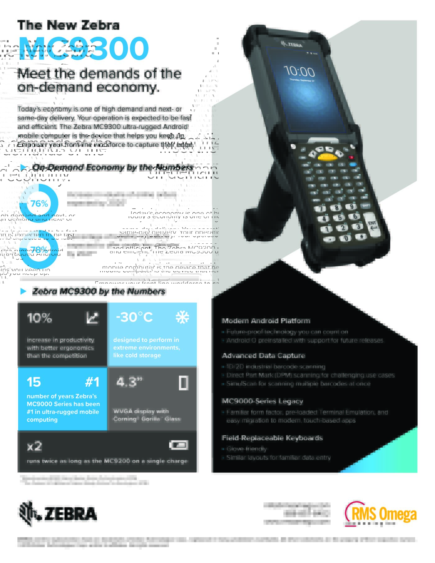 Zebra's MC9300 - Infographic | RMS Omega