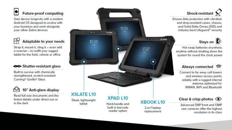Android L10: Zebra's Ultra-Rugged Line of Enterprise Tablets | RMS Omega